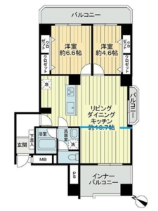 福岡市中央区｜広々リビングを有効活用！2LDKから3LDKへ間取り変更リフォーム